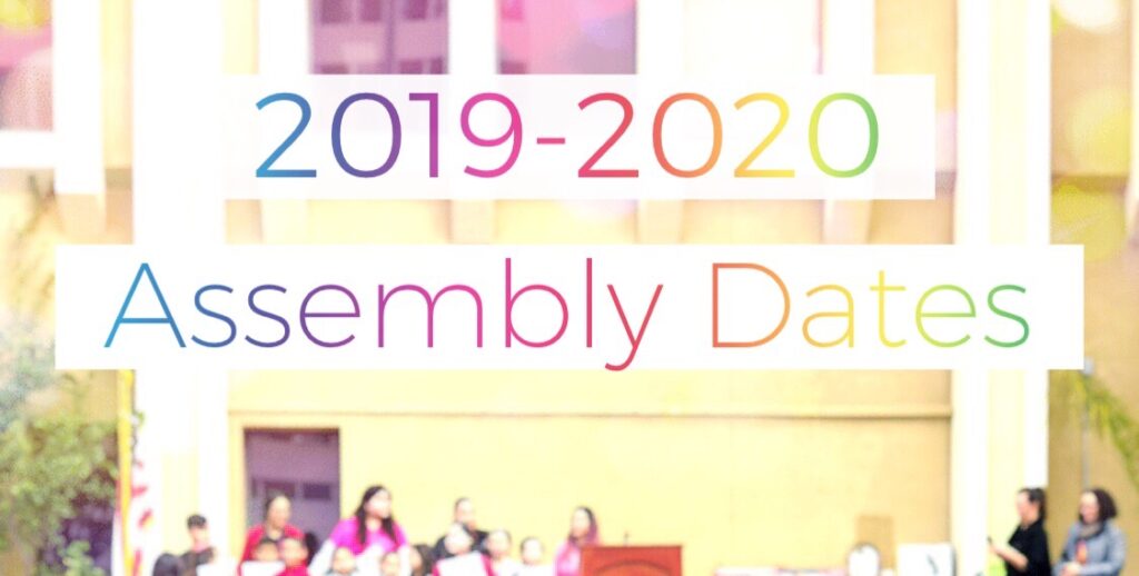 2019-2020 School Assembly Schedule - OCEAA - a TK-8th Santa Ana charter ...