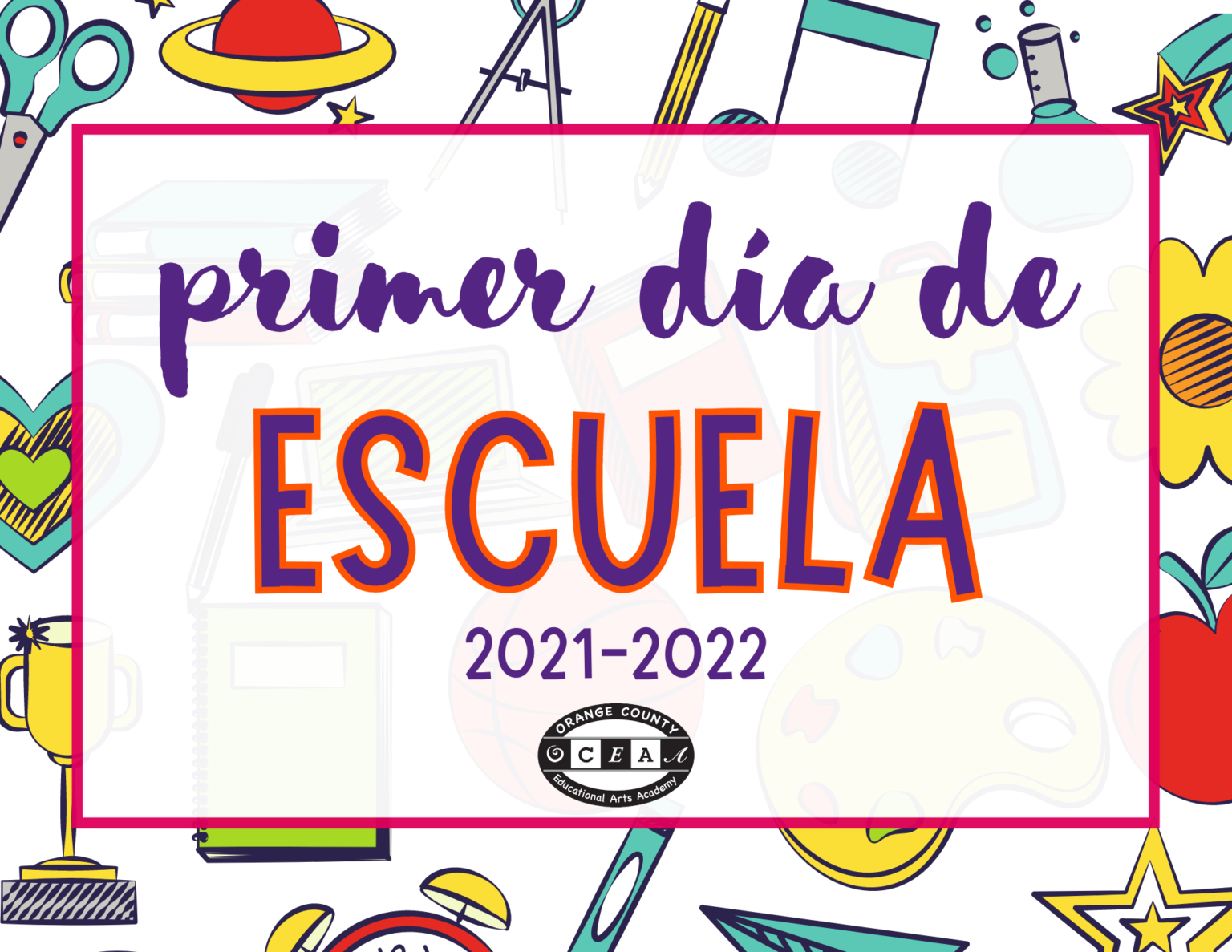 Back to school printable in Spanish | Imprimible para el primer día de ...